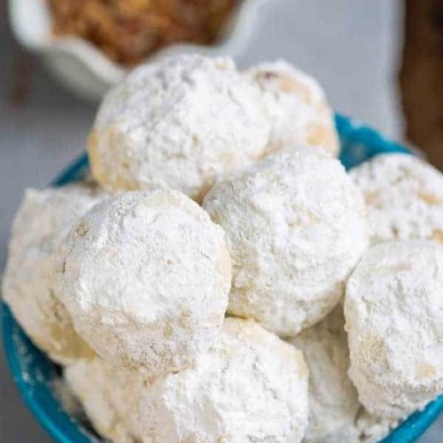 Low Carb Pecan Snowballs - Life Made Keto